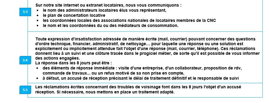 Nos engagements de service - Aximo
